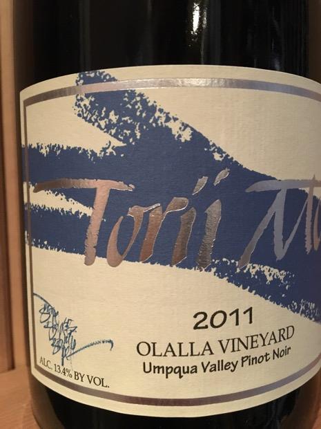 2011 Torii Mor Pinot Noir Olalla, USA, Oregon, Southern Oregon, Umpqua ...