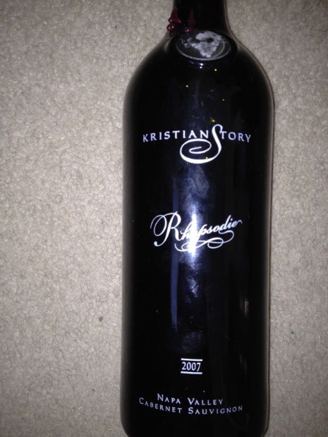 2008 Kristian Story Cabernet Sauvignon Rhapsodie, USA, California, Napa ...