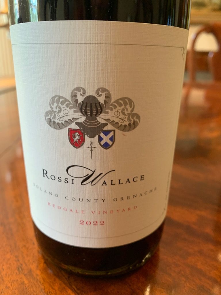 2022 Rossi-Wallace Cabernet Sauvignon La Grande Roche, USA, California ...