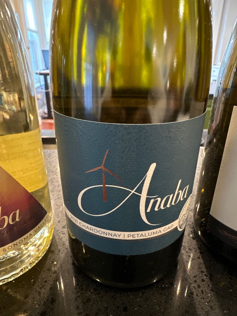 2021 Anaba Chardonnay Gap's Crown Vineyard, USA, California, Sonoma ...