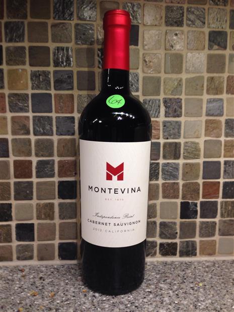 2012 Montevina Cabernet Sauvignon, USA, California - CellarTracker