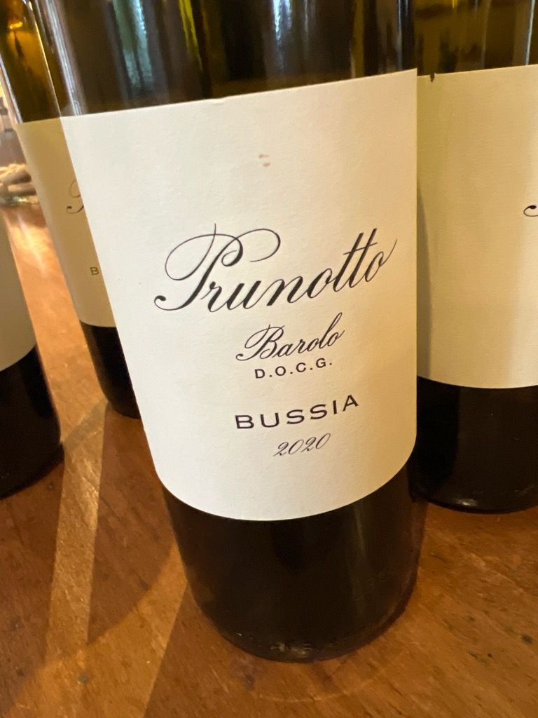 2020 Prunotto Barolo Bussia, Italy, Piedmont, Langhe, Barolo ...