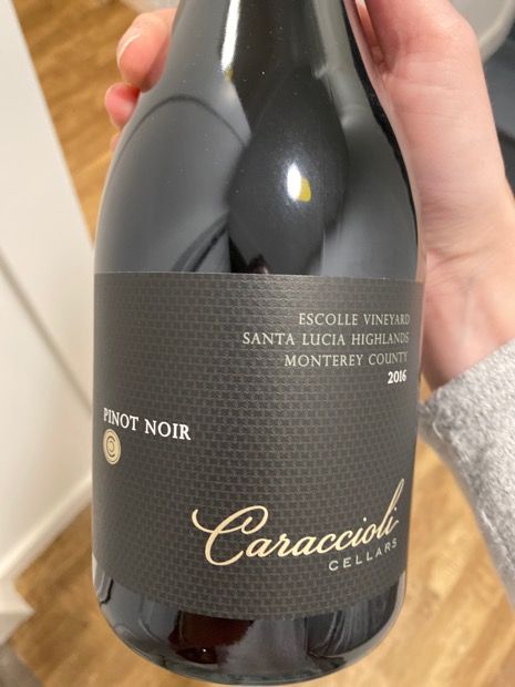 2014 Caraccioli Cellars Pinot Noir Escolle Vineyard, USA, California ...