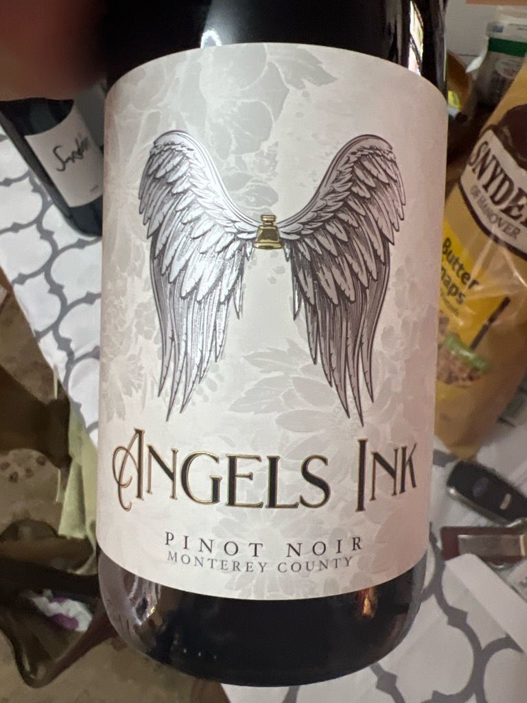 2021 Angels Ink Pinot Noir Monterey County, USA, California, Central ...