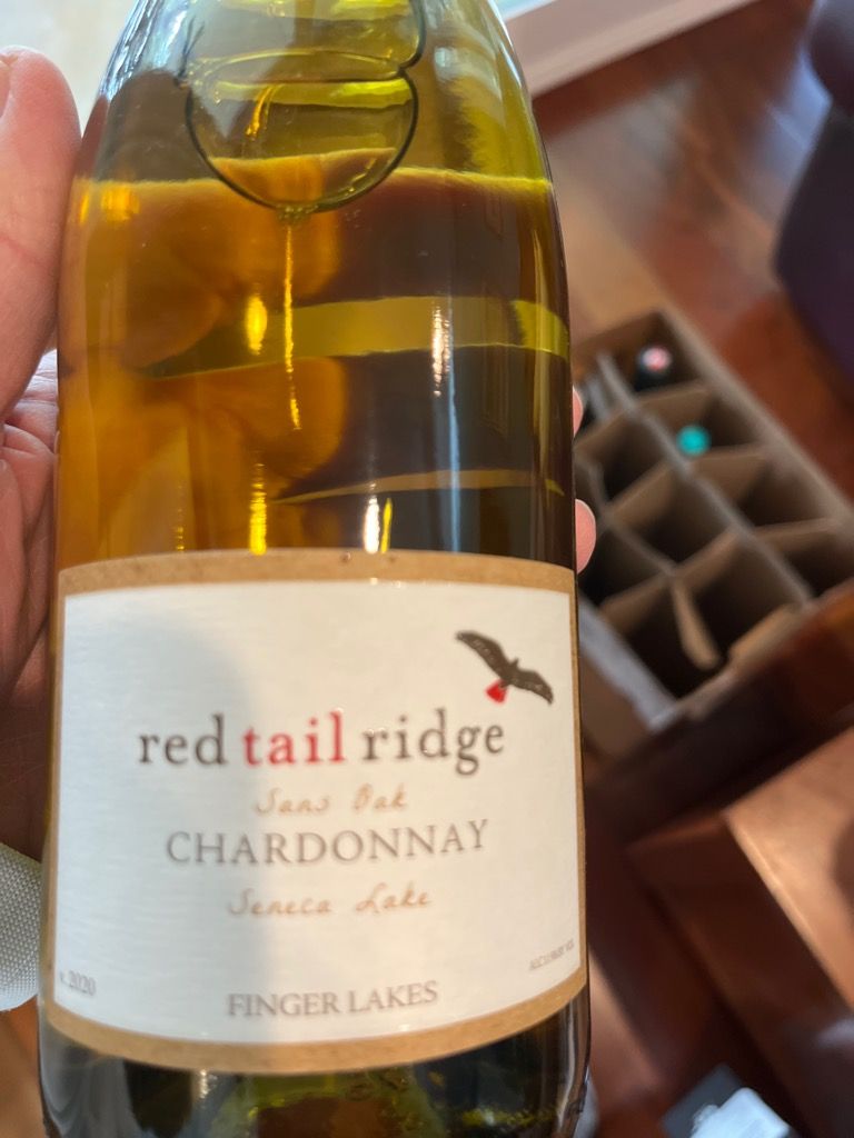 2023 Red Tail Ridge Winery Chardonnay Sans Oak, USA, New York, Finger ...