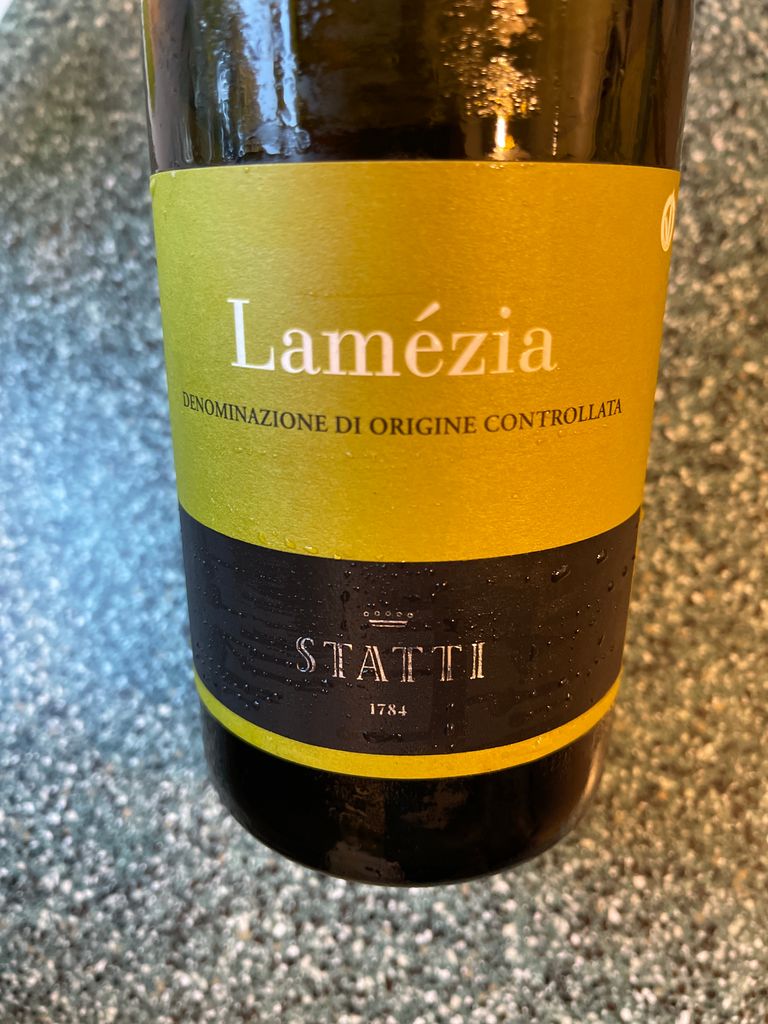 2020 Statti Lamezia Bianco, Italy, Calabria, Lamezia - CellarTracker