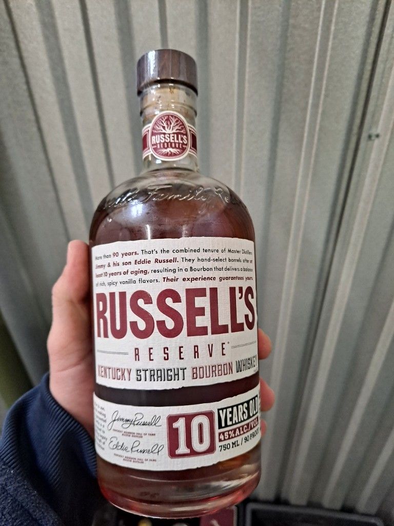 2012 Wild Turkey Russell's Reserve 10 Year Old Kentucky Straight ...