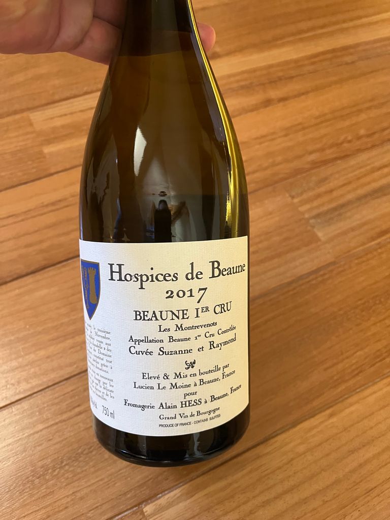 2014 Hospices de Beaune Beaune 1er Cru Les Montrevenots Lucien Le Moine ...