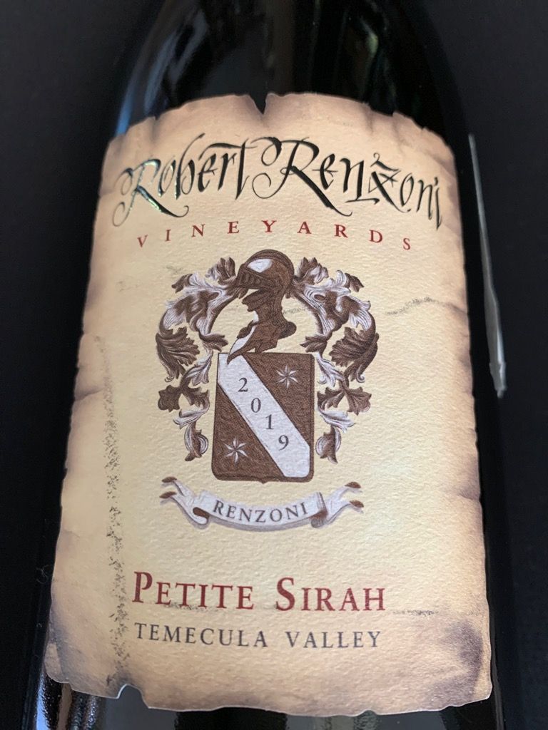 2019 Robert Renzoni Pinot Noir, USA, California - CellarTracker