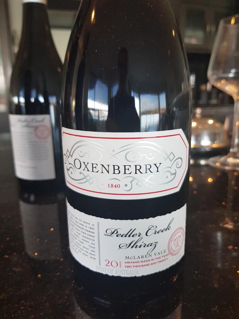 2020 Oxenberry Shiraz Pedler Creek, Australia, South Australia ...