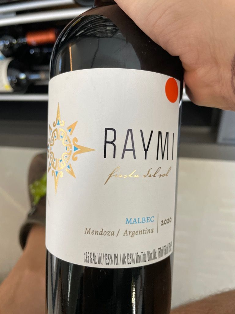 2015 Raymi Malbec Fiesta SelSol, Argentina, Mendoza - CellarTracker