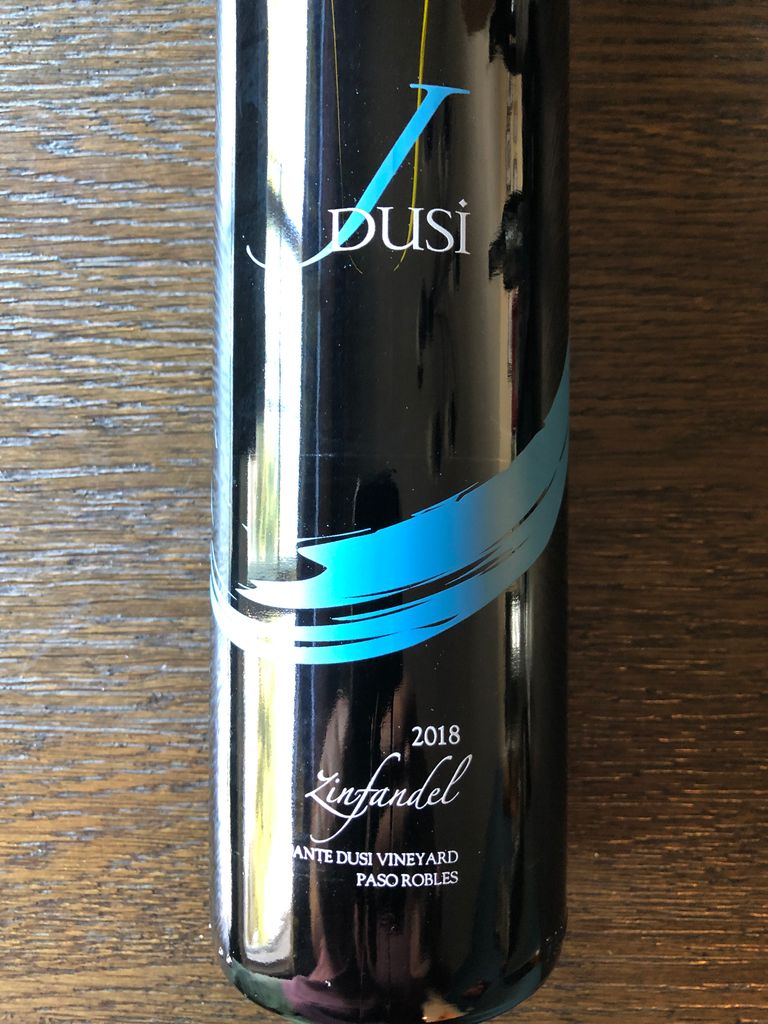 2018 J. Dusi Zinfandel Dante Dusi Vineyard, USA, California, Central ...