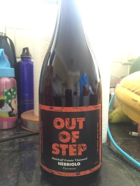 2014 Out of step wine co. Nebbiolo Malakoff Estate, Australia, Victoria ...