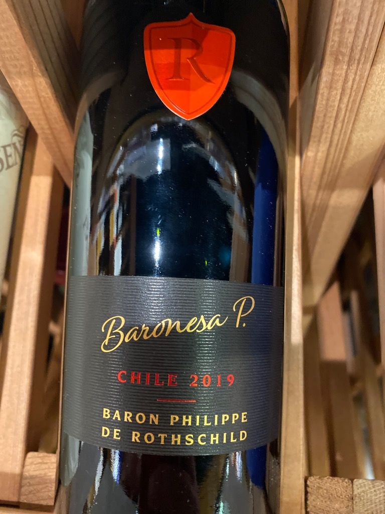 2019 Baron Philippe de Rothschild Baronesa P., Chile, Maipo Valley ...
