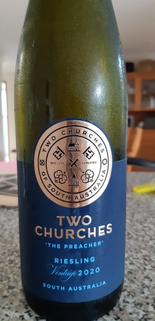 2021 Two Churches Riesling The Preacher, Australia, South Australia ...