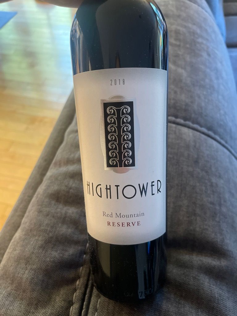 2018 Hightower Cellars Merlot Pepper Bridge Vineyard, USA, Washington ...