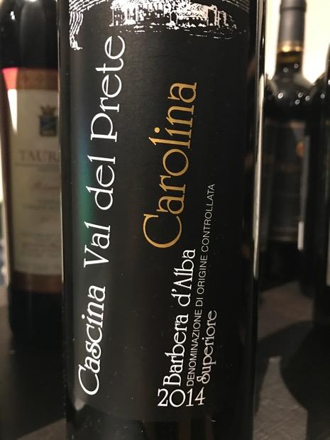 2015 Cascina Val del Prete Barbera d'Alba Superiore Carolina, Italy ...