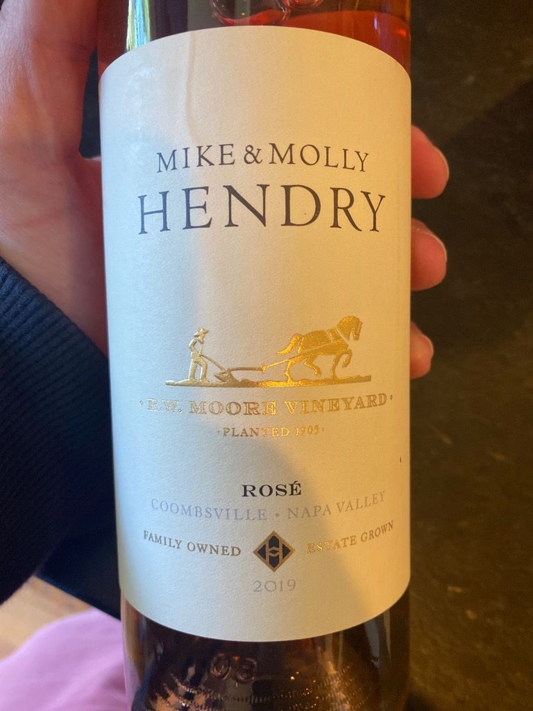 NV Mike & Molly Hendry Zinfandel Rosé R.W. Moore Vineyard, USA ...