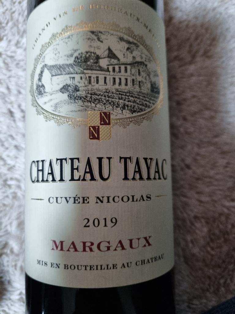 2019 Château Tayac Cuvée Nicolas, France, Bordeaux, Médoc, Margaux ...