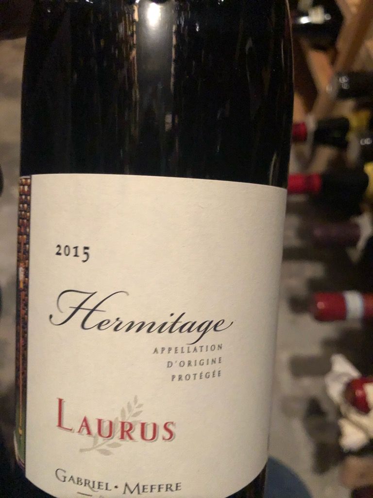 2016 Gabriel Meffre Hermitage Laurus, France, Rhône, Northern Rhône ...