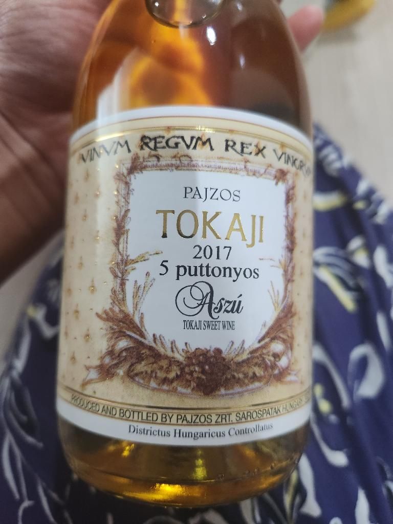 2017 Château Pajzos Tokaji Aszú 5 Puttonyos, Hungary, Tokaji ...