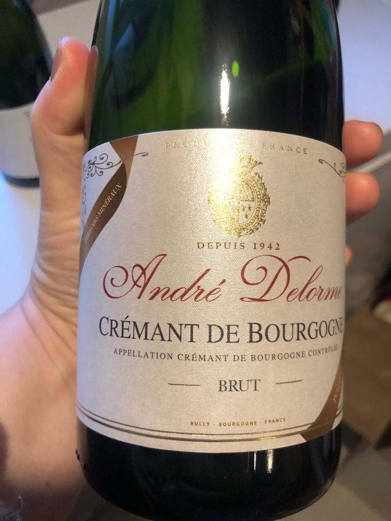 2019 André Delorme Crémant de Bourgogne La Vigne au Roy, France ...