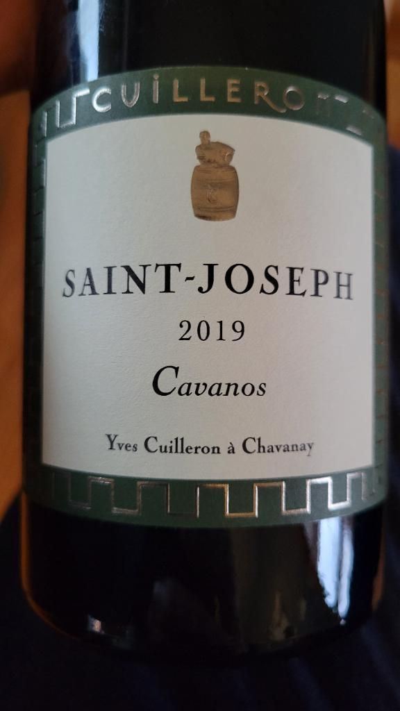 2019 Domaine Yves Cuilleron St. Joseph Cavanos, France, Rhône, Northern ...