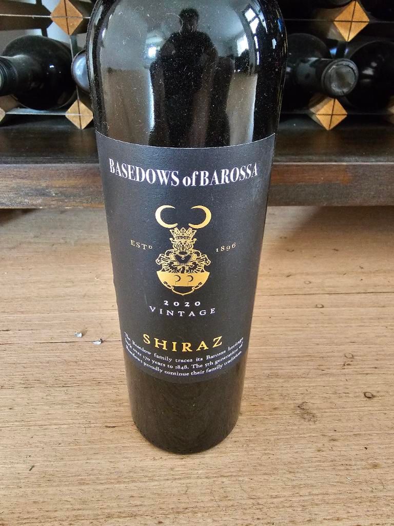 2020 Basedow's Shiraz, Australia, South Australia, Barossa, Barossa ...
