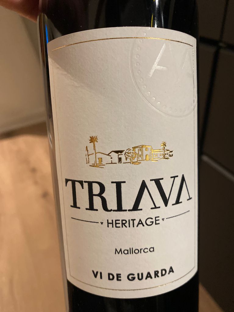 2017 Bodega AVA-VI TRIAVA Heritage, Spain, Balearic Islands, Vi de La ...