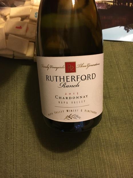 2015 Rutherford Ranch Chardonnay, USA, California, Napa Valley ...