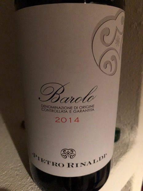 2014 Pietro Rinaldi Barolo, Italy, Piedmont, Langhe, Barolo - CellarTracker