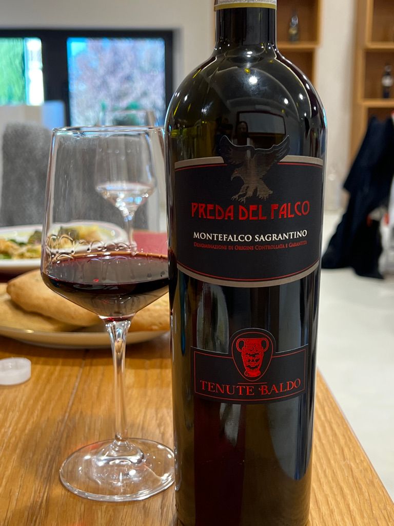 2015 Tenute Baldo Montefalco Sagrantino Preda del Falco, Italy, Umbria ...