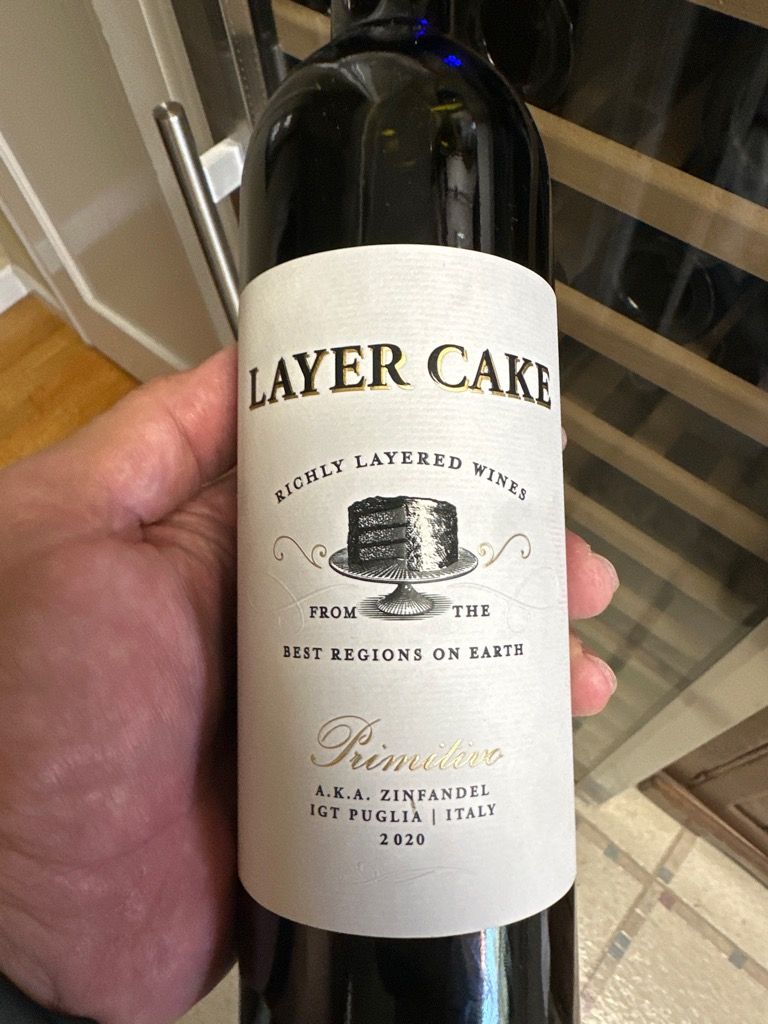 2021 Layer Cake Primitivo, Italy, Puglia, Puglia IGT - CellarTracker