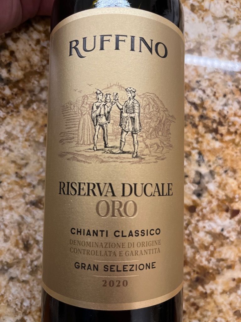 2020 Ruffino Chianti Classico Riserva Ducale Oro, Italy, Tuscany ...