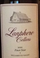 2021 Lanphere Cellars Pinot Noir, USA, Oregon, Willamette Valley ...