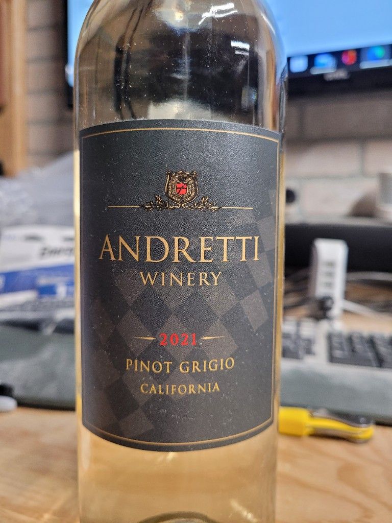 2021 Andretti Pinot Grigio, USA, California - CellarTracker