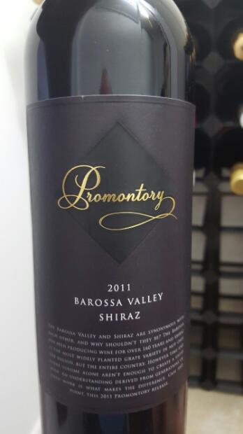2012 Promontory Wines Shiraz, Australia, South Australia, Barossa ...