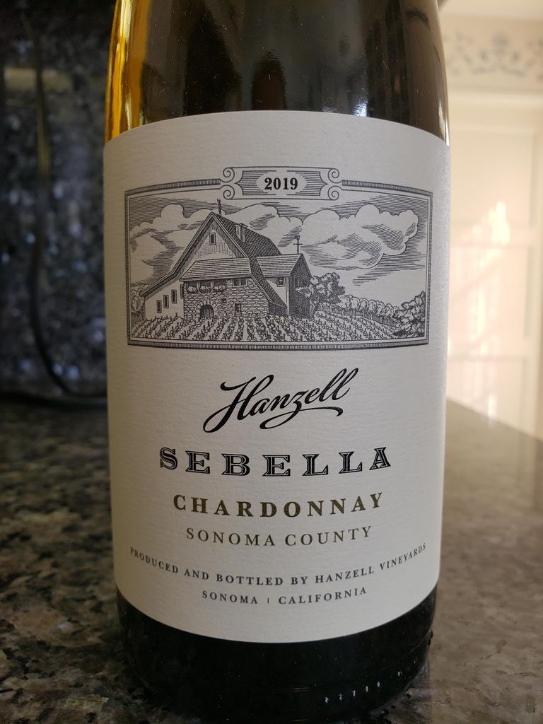 2019 Hanzell Chardonnay Sebella, USA, California, Sonoma County, Sonoma ...
