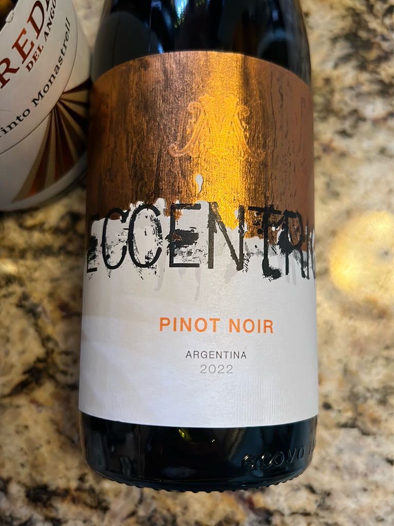 2022 Eccentric Wines Pinot Noir, Argentina, Mendoza - CellarTracker