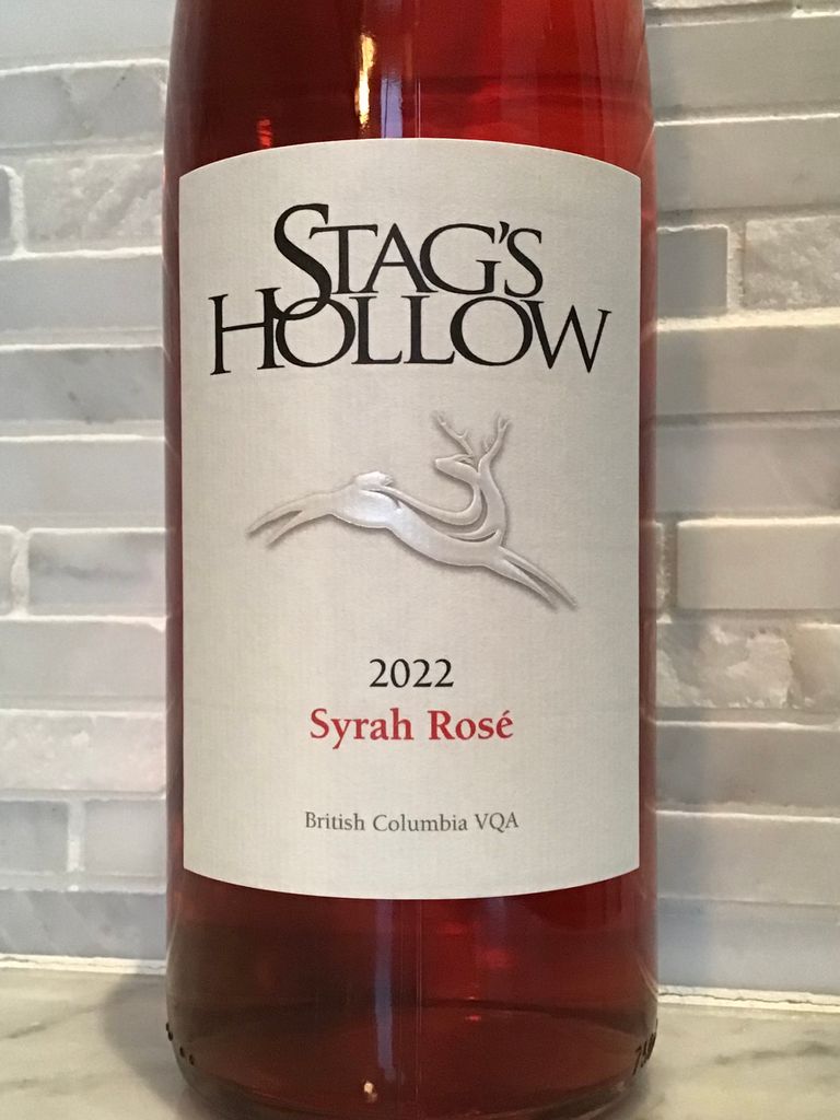 2023 Stag's Hollow Syrah Rosé, Canada, British Columbia, Okanagan ...