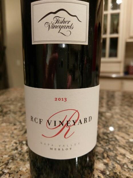 2013 Fisher Vineyards Merlot RCF Vineyard, USA, California, Napa Valley ...