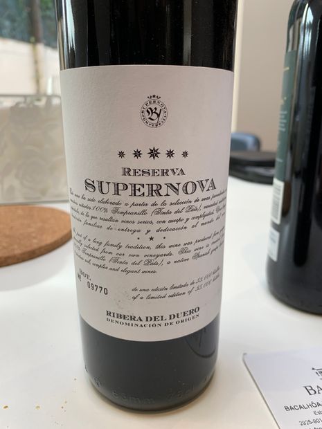 2016 SUPERNOVA RESERVA Ribera del Duero SuperNova, Spain, Castilla y ...