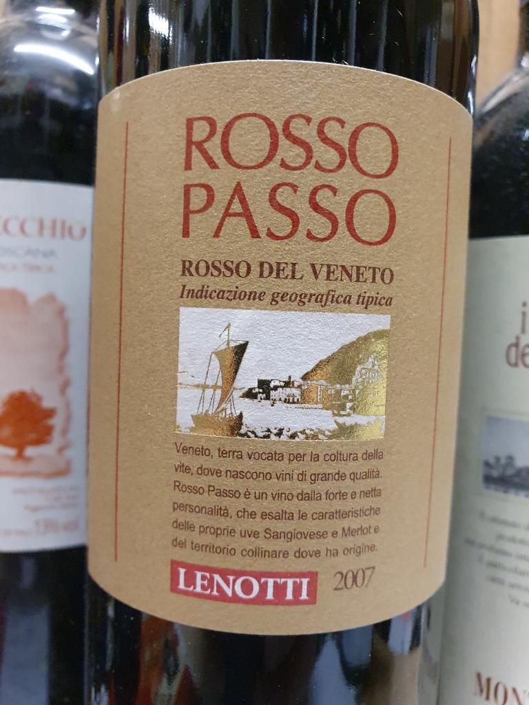 2008 Lenotti Rosso Passo Veneto IGT, Italy, Veneto, Veneto IGT - CellarTracker