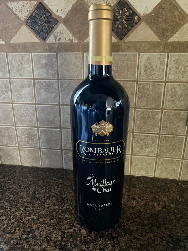 2018 Rombauer Vineyards Cabernet Sauvignon Le Meilleur du Chai, USA ...