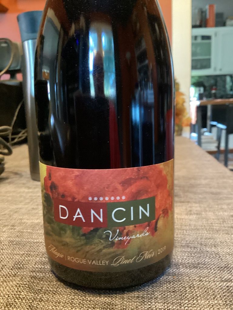 2019 Dancin Vineyards Pinot Noir Adagio, USA, Oregon, Southern Oregon ...