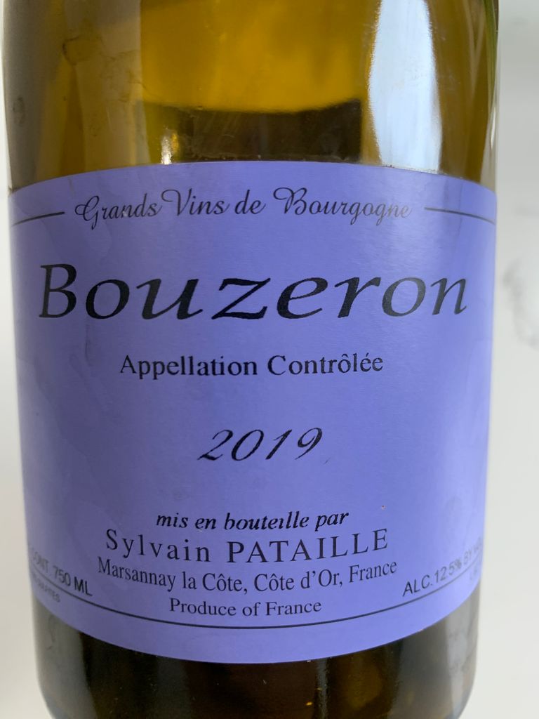 2019 Domaine Sylvain Pataille Bouzeron, France, Burgundy, Côte ...
