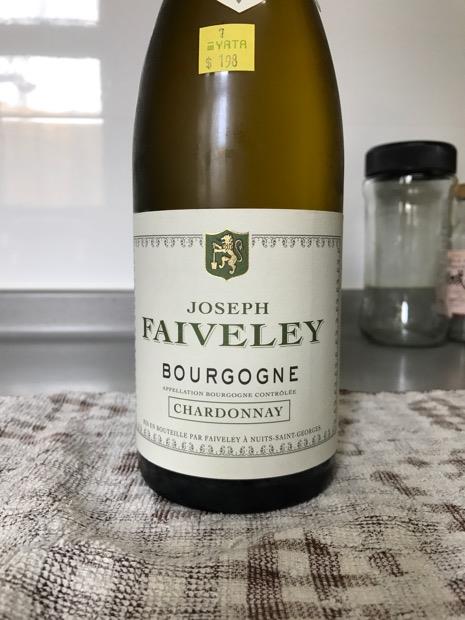 2014 Faiveley Chardonnay Bourgogne Blanc Joseph Faiveley, France ...