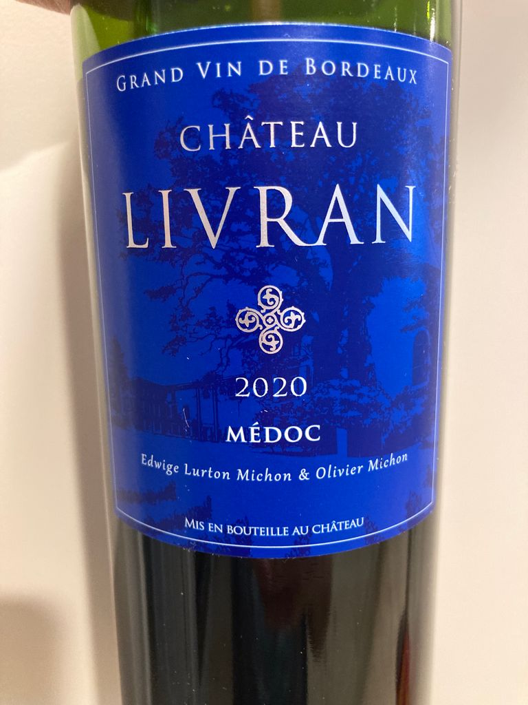 2022 Château Livran, France, Bordeaux, Médoc - CellarTracker