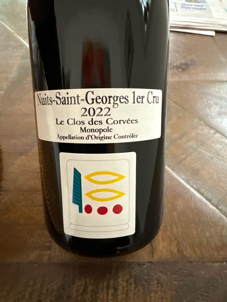 2021 Domaine Prieuré Roch Nuits St. Georges 1er Cru Le Clos des Corvées ...