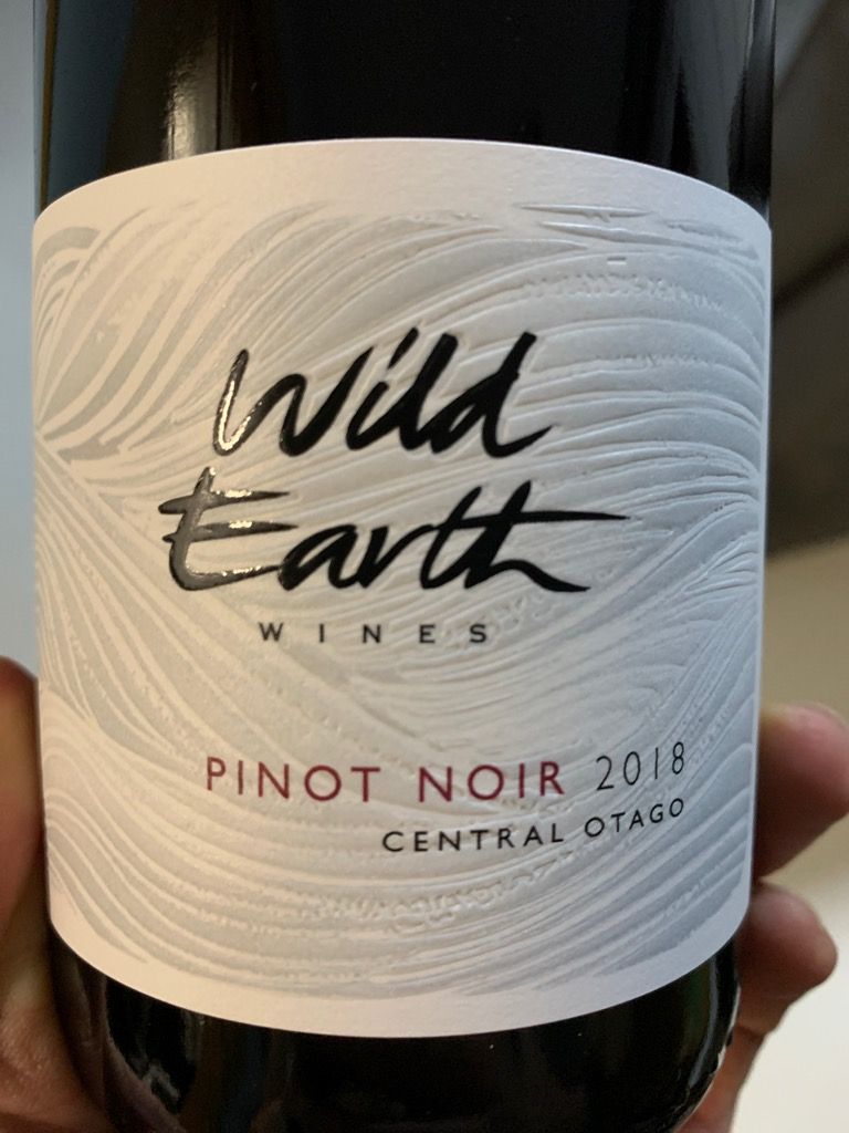 2018 Wild Earth Pinot Noir, New Zealand, South Island, Otago, Central ...